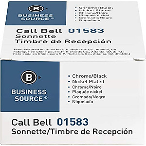 Business Source Nickel Plated Call Bell