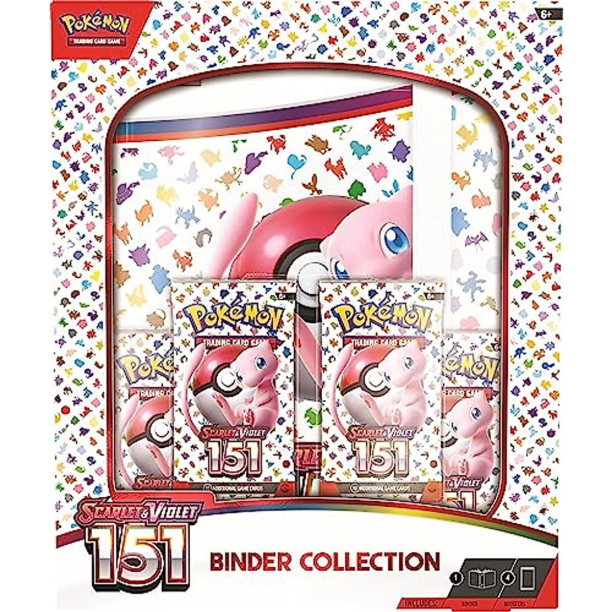 Pokemon TCG Scarlet & Violet 3.5 Pokemon 151 Binder Collection