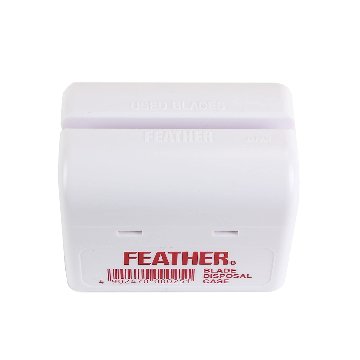 Feather Razor Blade Disposal Case for Barbers