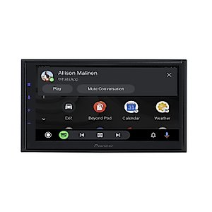 PIONEER CAR DMHWC5700NEX 6.8-inch Multimedia Digital Media Receiver with Wireless or Wired Apple CarPlay, Android Auto, Amazon Alexa, Android Auto, Apple CarPlay, Bluetooth