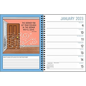 Positively Present 16-Month 2022-2023 Monthly/Weekly Planner Calendar: Wonderful Things Might Happen