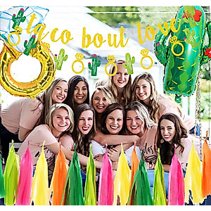 Final Fiesta Bachelorette Party Decorations Taco Bout Love Decorations Taco Bout Love Banner Fiesta Bridal Shower Mexican Fiesta Taco Bout Love Decorations