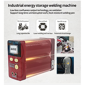 ZCM-JSD 801D 18650 Battery Welding Machine,Hand Held Spot Welder w/Two Modes,Soldering Station Portable fo rRepair Shop,Factory, Laboratory