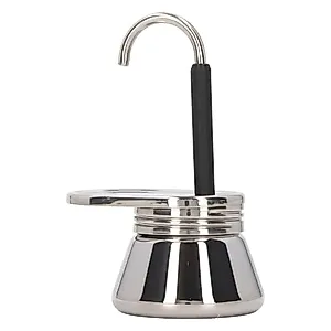 Italian Coffee Maker, Moka Coffee Maker 1 Cup, Mini Stove Coffee Machine Portable Coffee Maker, for Outdoor Camping Home Good Gifts