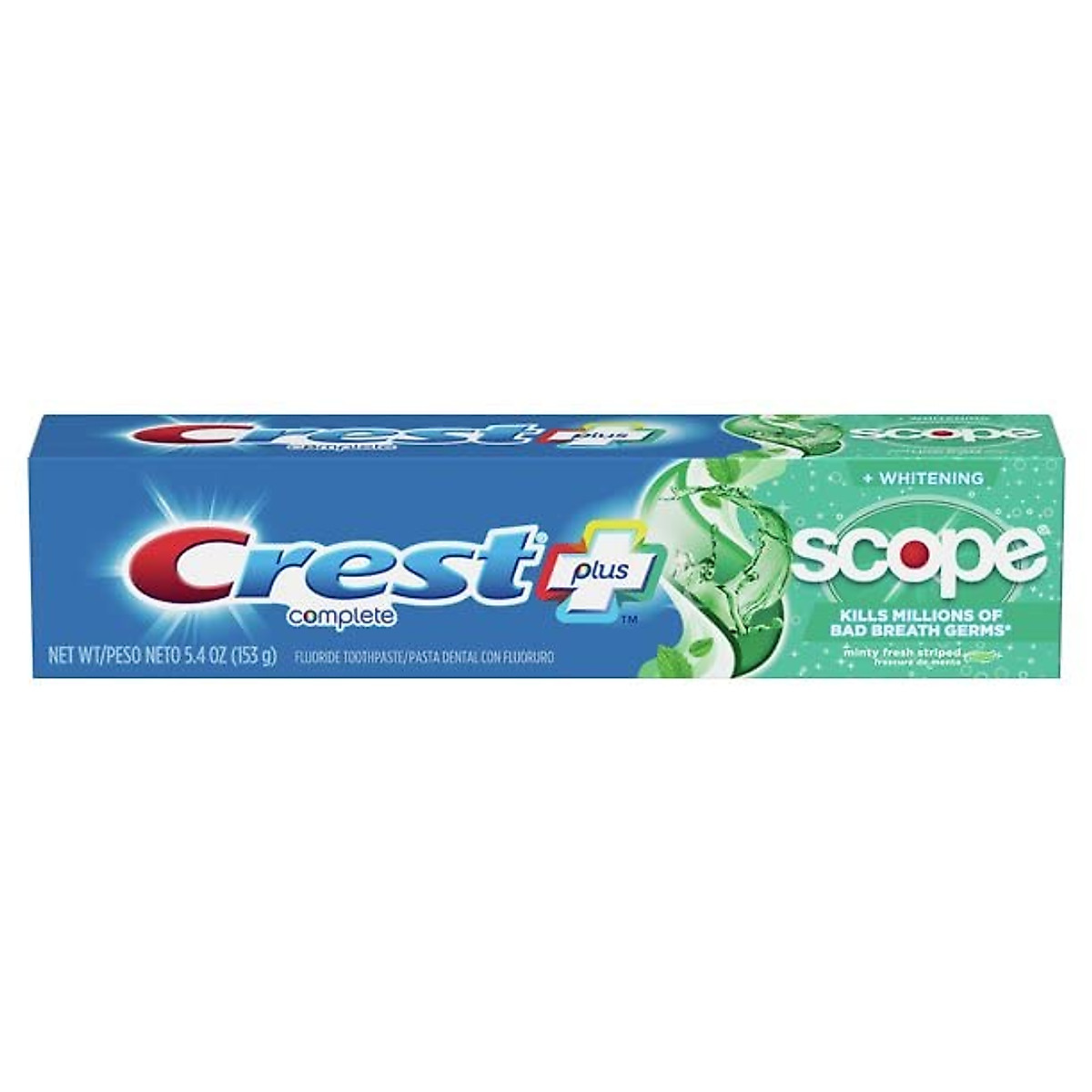 Crest Toothpaste Plus Scope Whitening Minty Fresh (Pack of 6)