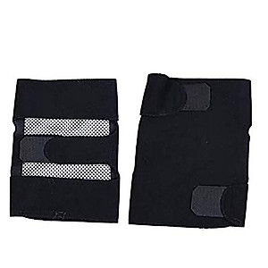 Ylucky 1 Pair Self-heating Knee Braces Magnetic Tourmaline Therapy Knee Pads Adjustable Knee Protective Belt Sleeves for Arthritis Joint Pain Relief and Injury Recovery