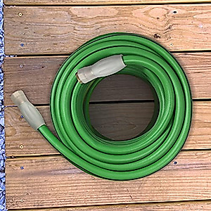 Flexon Featherlite 5/8 x 50 Flexible Garden Hose, 50 ft, Green