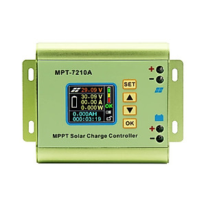 Charge Controller Mppt Solar Charge Controller Mpt-7210A LCD Display 24V 36V 48V 60V 72V 10A Adjustable for Lithium Battery