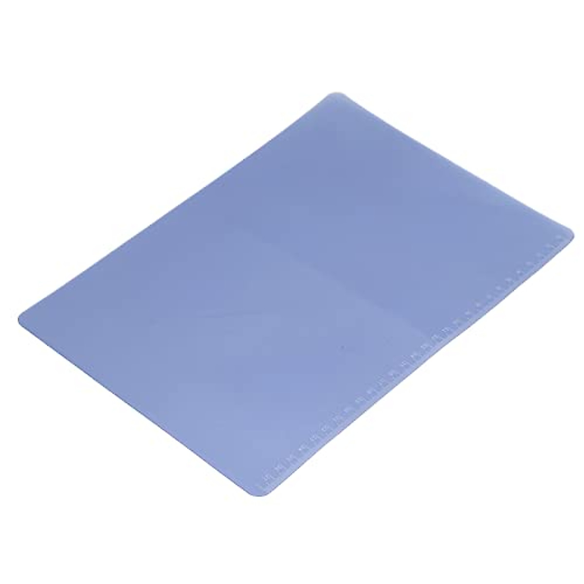 Clear Clipboard, Plastic Clipboard Easy To Clean Multifunctional Soft Portable for Drawing for Writing(EVA Exam Pad A4-Athens Blue)
