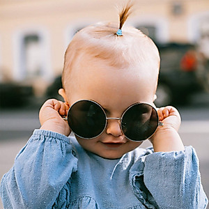 YEEPSYS Kids Hair Ties, 100 pcs Hair Elastic Bands for Toddler and Girls , Baby Multicolor Small Seamless Hair Bands Elastic Ponytail Holders (100 Pcs, Bright Multicolor)