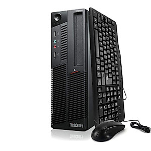 Lenovo ThinkCentre M91 High Performance Small Factor Desktop (Intel Quad Core i5 up to 3.4GHz Processor), 16GB DDR3 RAM, 2TB HDD, DVD, RJ45, Windows 10 Professional (i5) (Renewed)