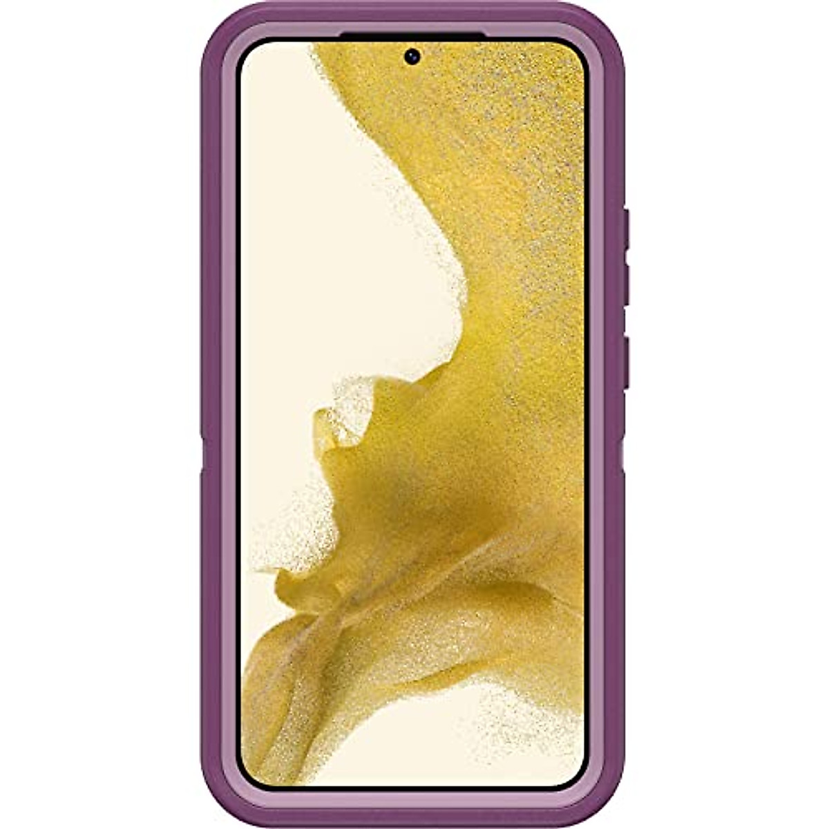 OtterBox Galaxy S22+ Defender Series Case - HAPPY PURPLE, Rugged & Durable, with Port Protection, Includes Holster Clip Kickstand