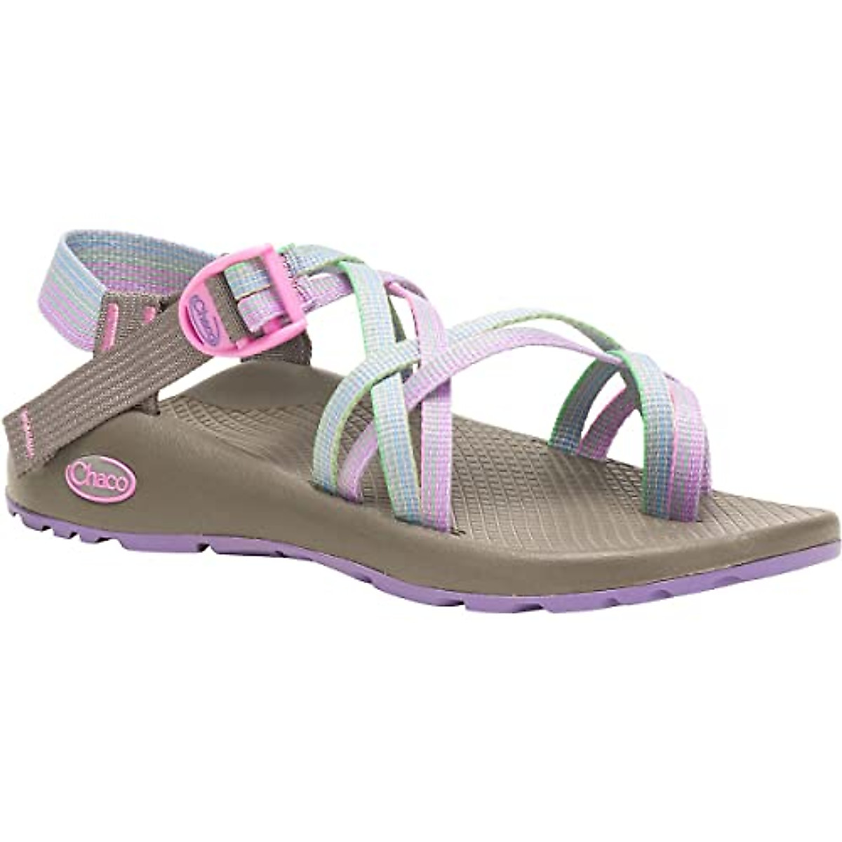 Chaco Womens ZX/2 Classic, With Toe Loop, Outdoor Sandal, Rising Purple Rose 7 M
