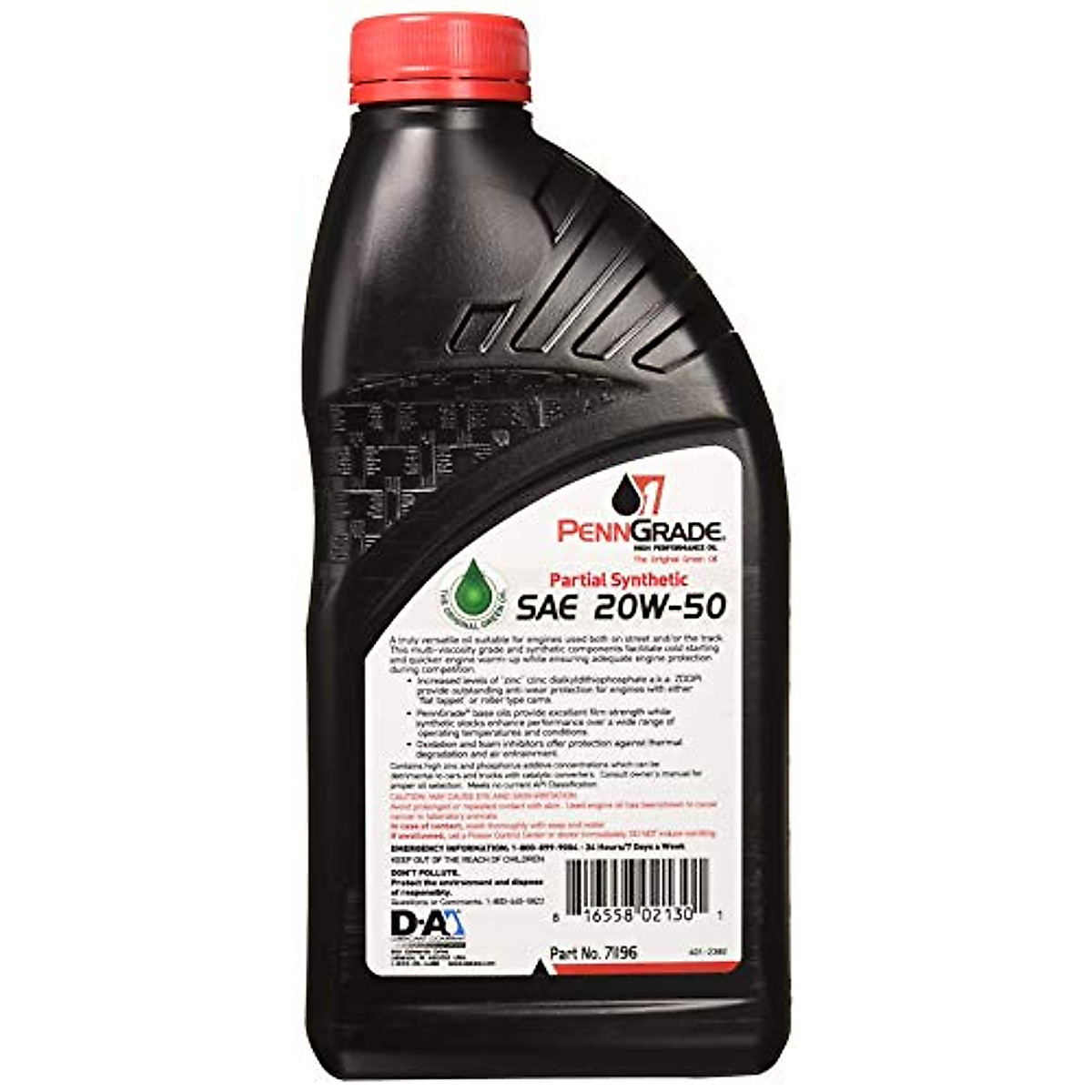 Brad Penn Oil 009-7119-12PK 20W-50 Partial Synthetic Racing Oil 12 pack