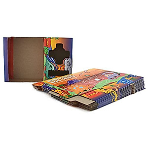 Dinosaur Combo Movie Popcorn Trays, 50 Count