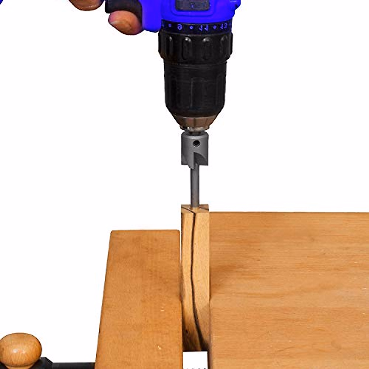 Pen Mill Set, 7 PC Pen Barrel Trimming System with 3/4 inch Cutting Head, 7mm, 8mm, 3/8 inch, 10mm Pilot Cutter Shafts, 0 Size Adaptor Sleeve and Hex Key Wrench, Pen Barrel Mill Trimmer Set by Tackpro