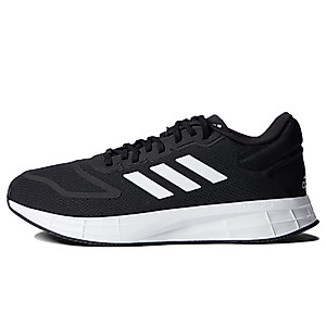 adidas Men's Duramo Sl 2.0 Running Shoe, Black/White/Black, 12