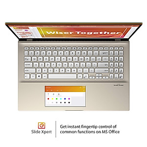 ASUS VivoBook S15 S532 Thin & Light Laptop, 15.6” FHD, Intel Core i5-10210U CPU, 8GB DDR4 RAM, 512GB PCIe SSD, Windows 10 Home, IR camera, S532FA-DH55-GN, Moss Green-Metal