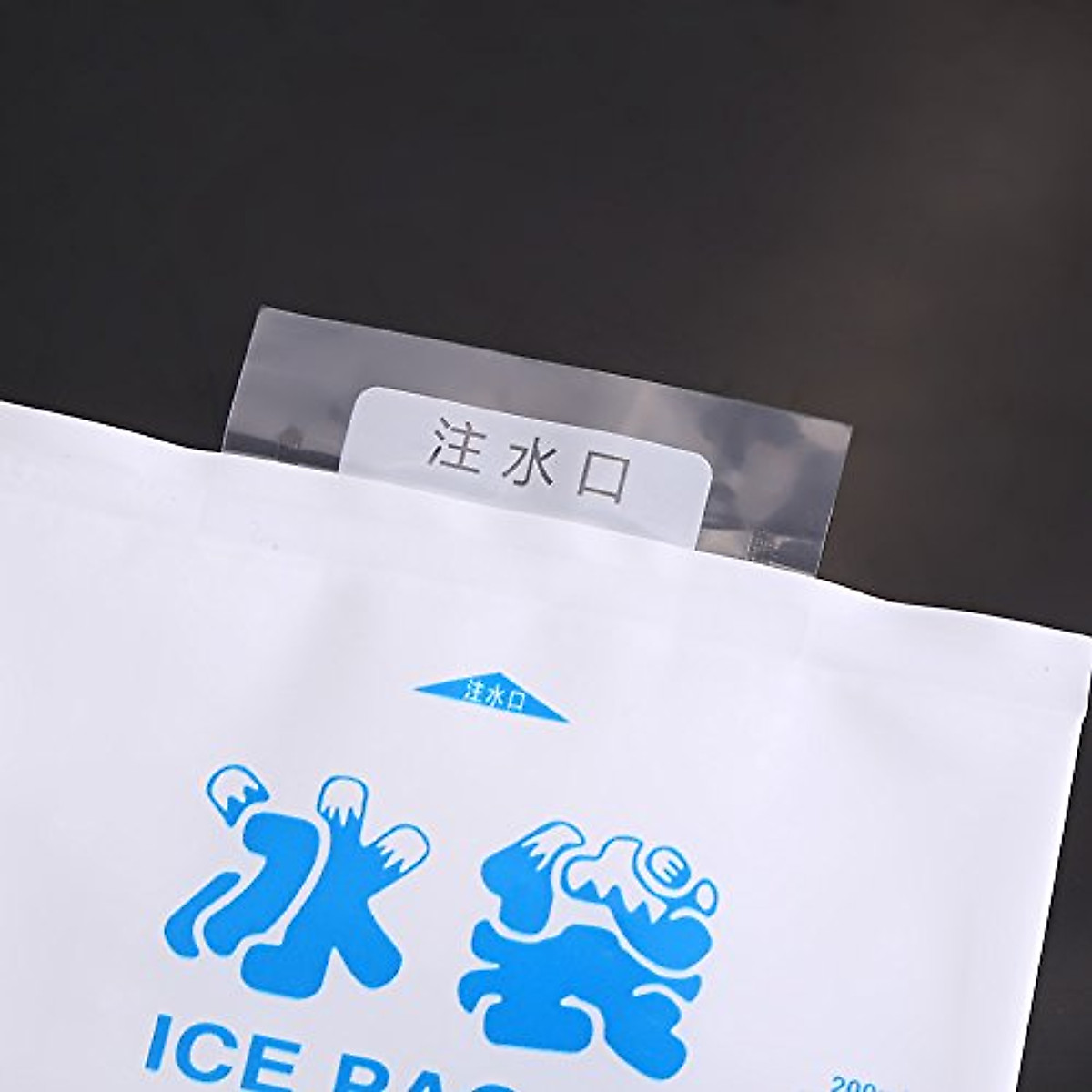 10pcs Food Ice Pack Leakproof Gel Pack Refrigerant Freezer Cold Pack Cooling Bags for Lunch Box(200ml)