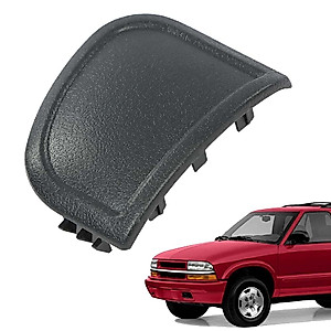CHEDA Dark Gray Switch Cover Cluster Bezel Dash Trim Compatible with Chevy S10 Blazer 4x4 4wd 1998 1999 2000 2001 2002 2003 2004
