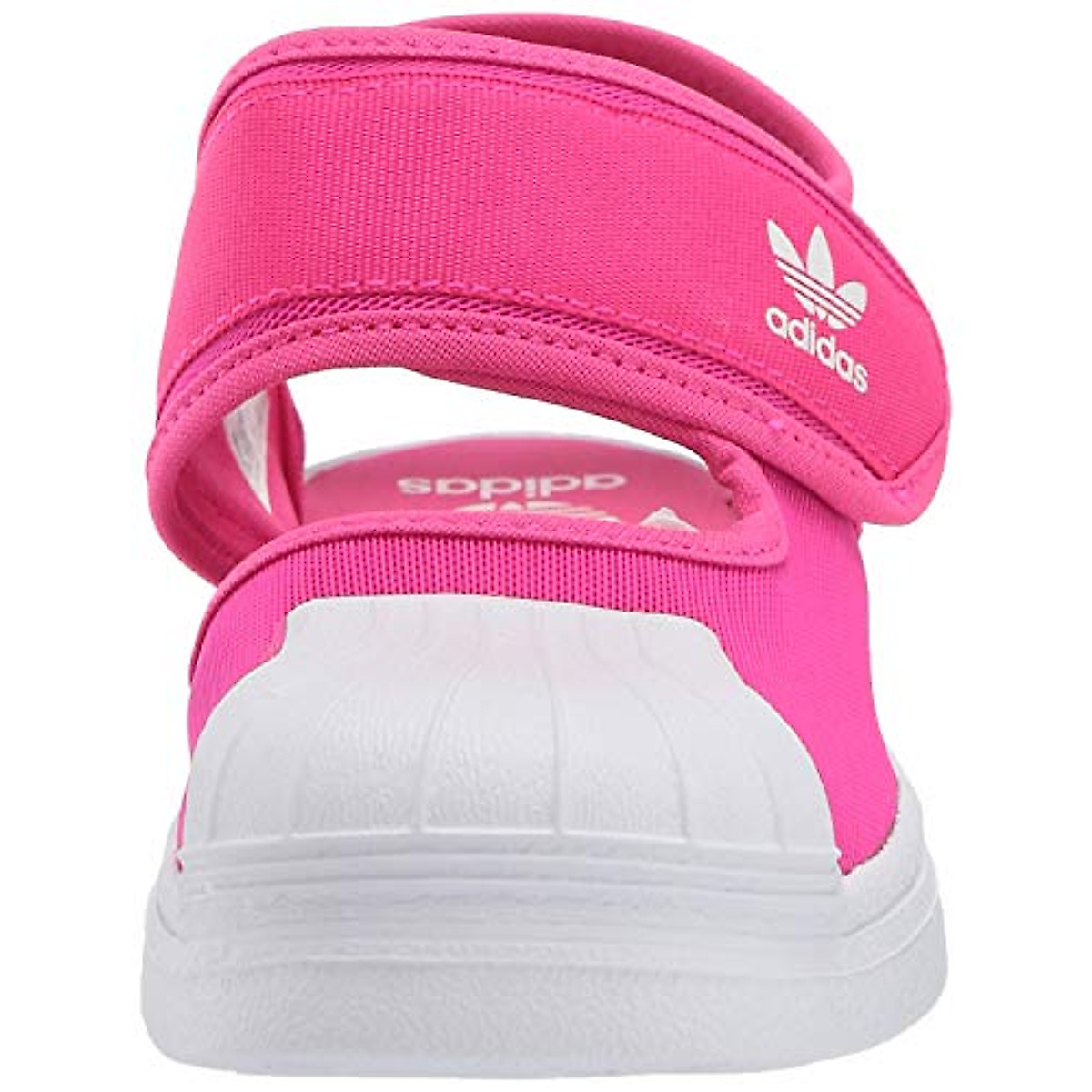 adidas Originals Kids Superstar 360 Sandals, Shock Pink/White/White, 8.5 US Unisex Toddler