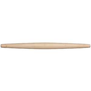 Fletchers' Mill French Rolling Pin, Maple - 20 inch, Perfect Tool for Rolling Thin Pie and Pastry Crust, Professional French Rolling Pin, Best Pastry Rolling Pin MADE IN U.S.A.