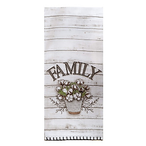 Home Sweet Home Kitchen Terry Towel and Tea Towel 2-pc Set Farmhouse Family