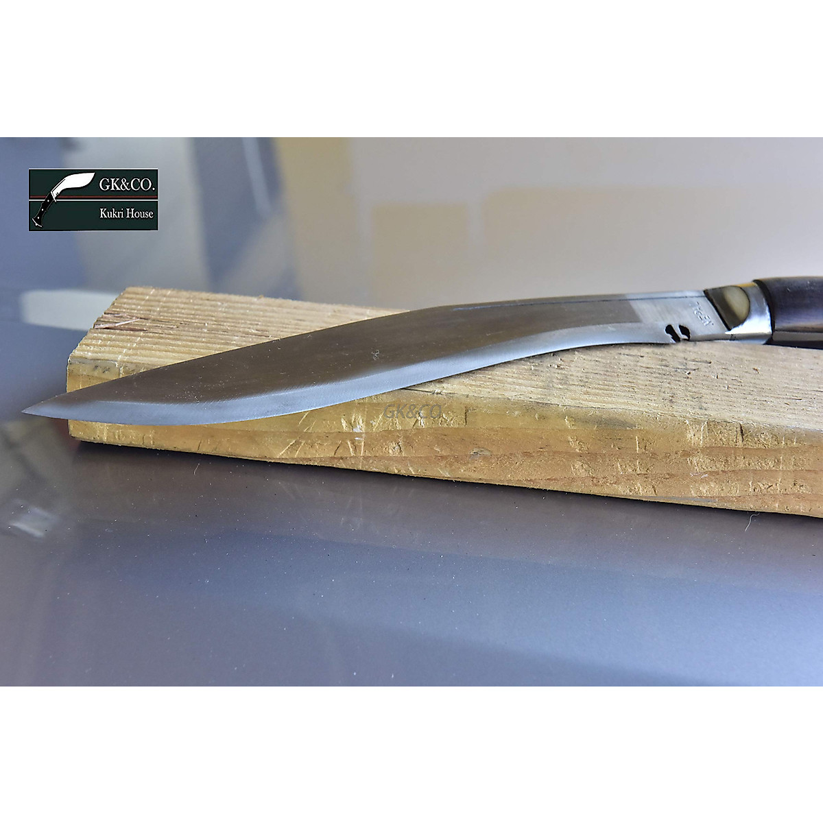 GK&CO. Kukri House Authentic Knife-12 Blade World War II 'The Survival Alive' Kukri/Khukuri Full Tang with Black Leather Sheath-Handmade in Nepal -Warehoused & Ship from USA…