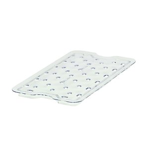 Rubbermaid Commercial Products Hot Food Drain Tray, 1/2 Size, Amber (FG127P00AMBR)