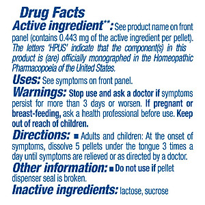 Boiron Ambrosia Artemisiaefolia, Blue, 30c, 80 Count