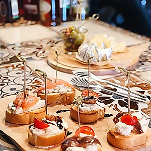 Enwinner Buffet Salad Serving Tongs, 12 inch Catering Chef Food Salad BBQ Serving Utensils, Set of 2(stainless steel) (Stainless Steel)