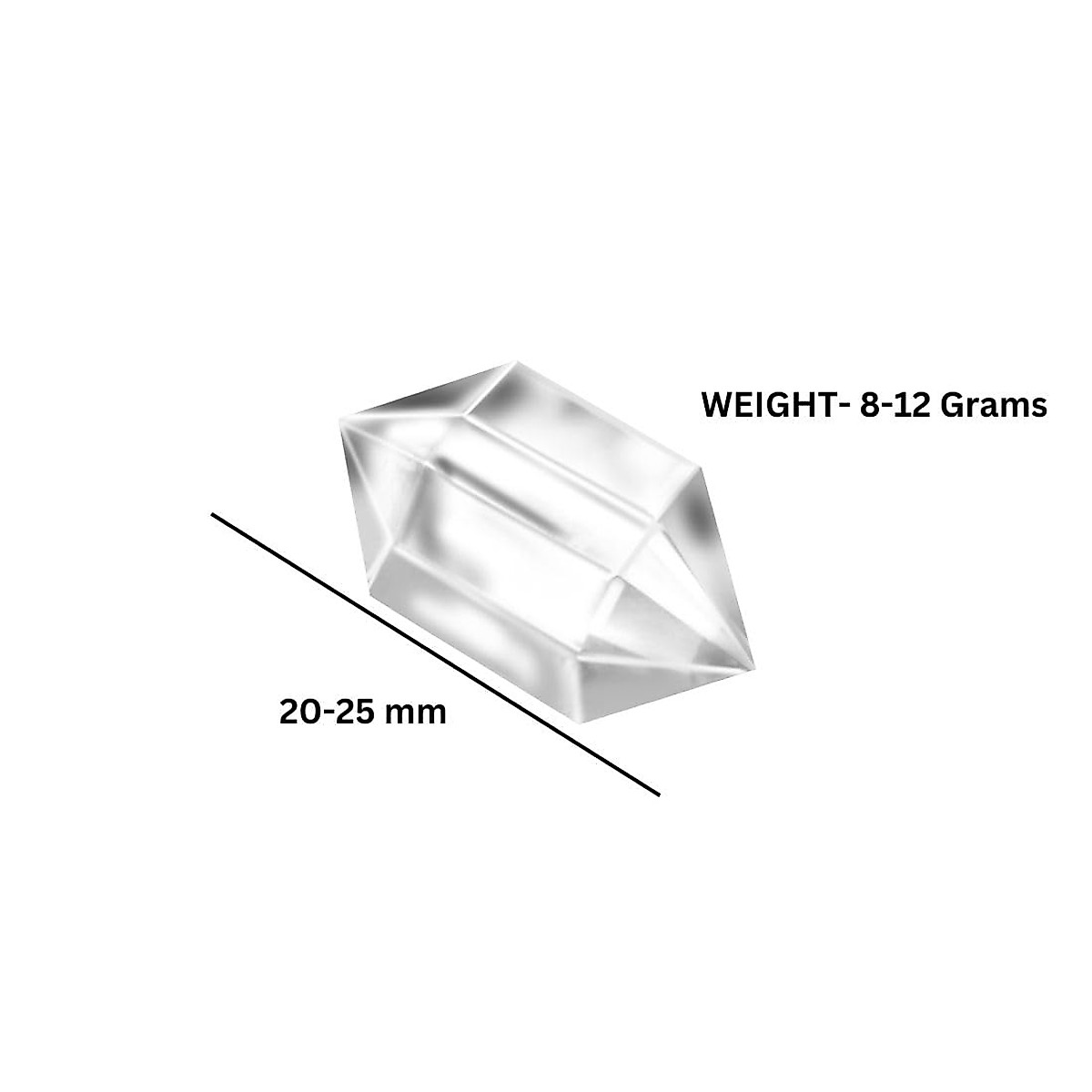 Jet Beautiful Crystal Quartz Herkimer Gemstone Sphatik Diamond Healing Crystal Natural Authentic Good Luck Genuine Divine Holy Pious Metaphysical Brazil Esoteric