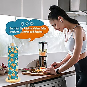 UNIMEIX 12 Pack Reusable Paper Towels Washable Roll Zero Waste Reusable Napkins Eco Friendly Paperless Towels for Kichen