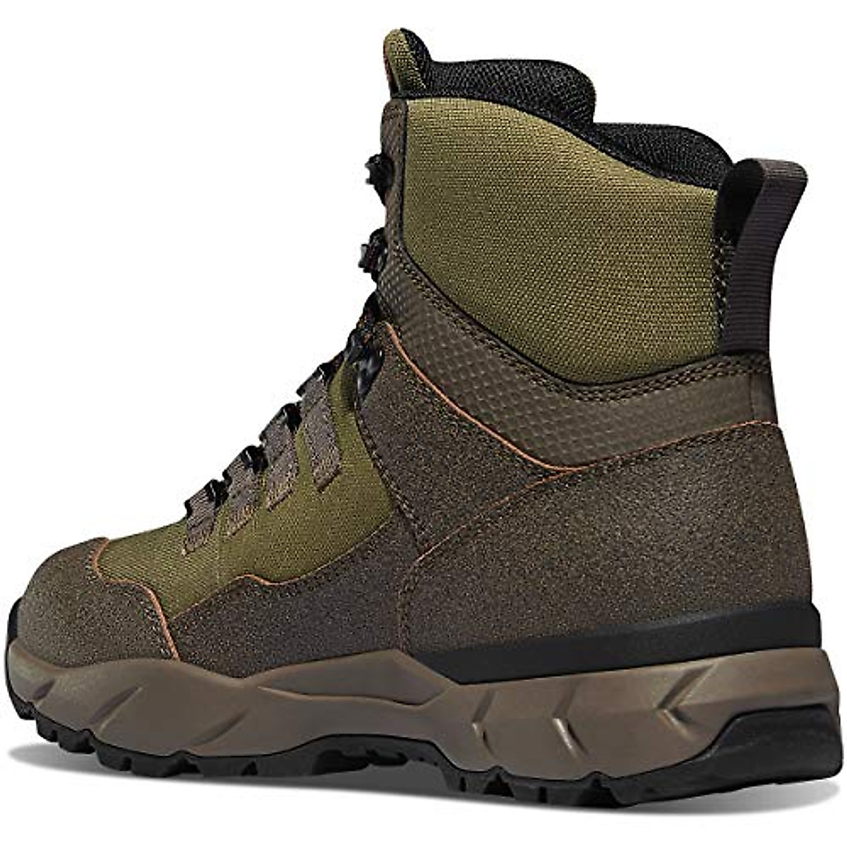 Danner Men's 65301 Vital Trail 5" Waterproof Hiking Boot, Brown/Olive - 10.5 D