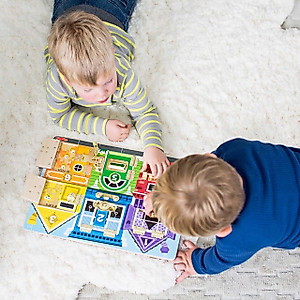 Melissa & Doug Latches Wooden Activity Board