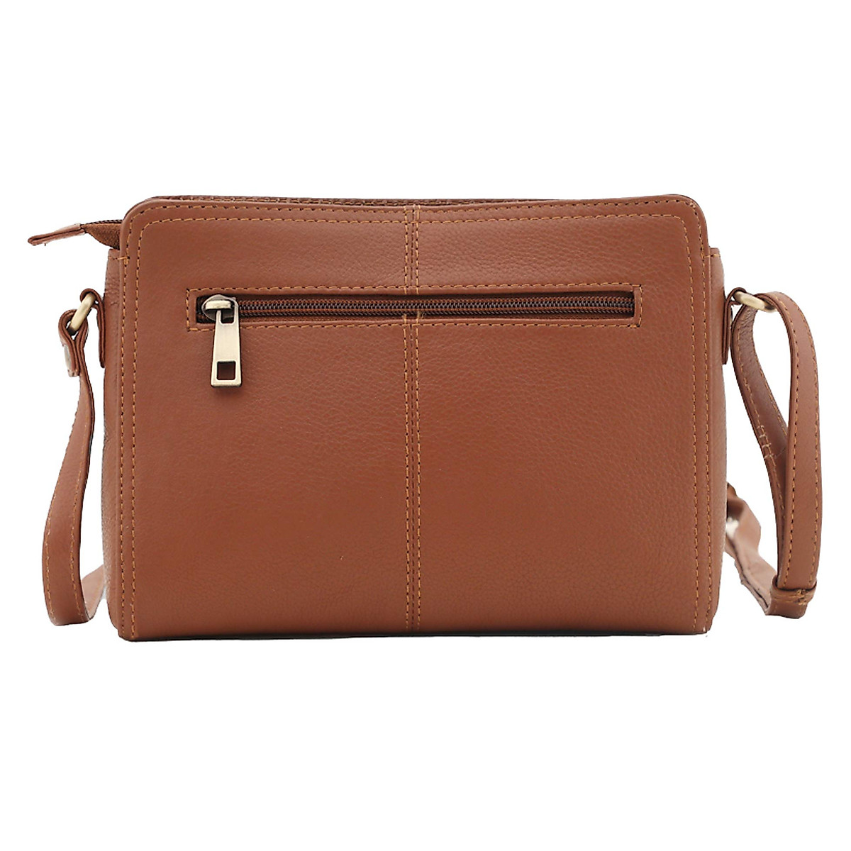 Texan Bull Leather Crossbody Bags For Women- Small Crossover Crossbody Bag With Shoulder Sling Adjustable Strap Womens Purses Purses And Handbags (Tan)