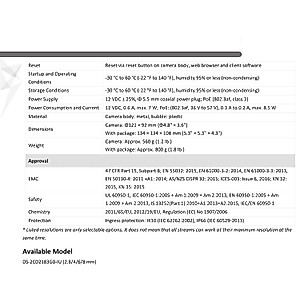 DS-2CD2183G2-IU Acusense 4K 8MP IP Camera 2.8mm PoE Dome Camera with Audio Built-in Microphone, Outdoor, H.265+ Human Detection, Support Firmware Upgrade, Compatible with Hik vision NVR Hik-Connect