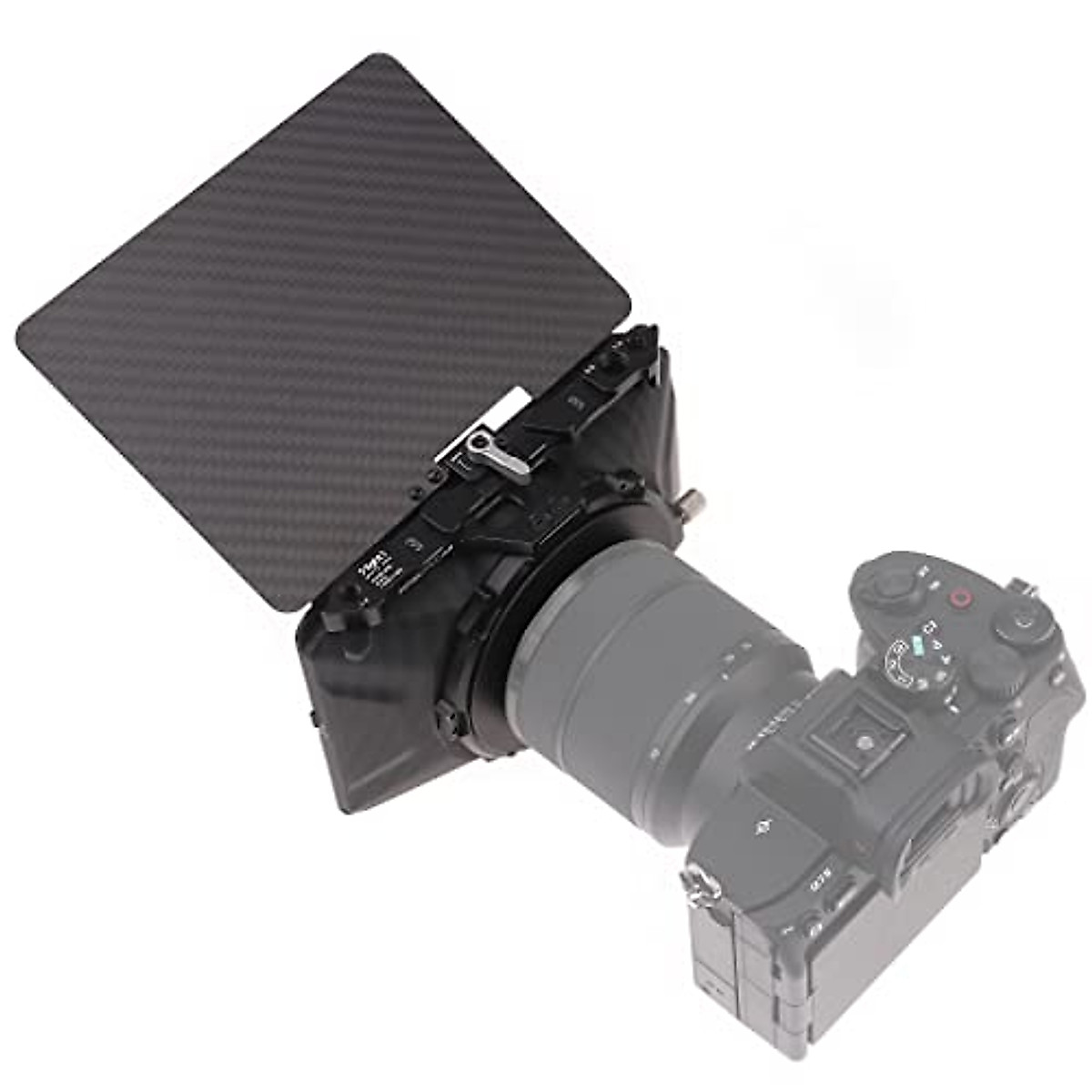 Fotga Mini Lightweight 4x4 4x5.65 Clip-on Lens Matte Box for DSLR Mirrorless Camera A7 A7R A7S II III IV Z6 Z7 II RP R3 R5C GH5 GH6 BMPCC 4K 6K,Compatible 52mm/55mm/58mm/62mm/67mm/72mm/77mm/82mm Lens