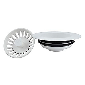 Plumb Pak K5461 Stopper Sink Drain, No Size, White