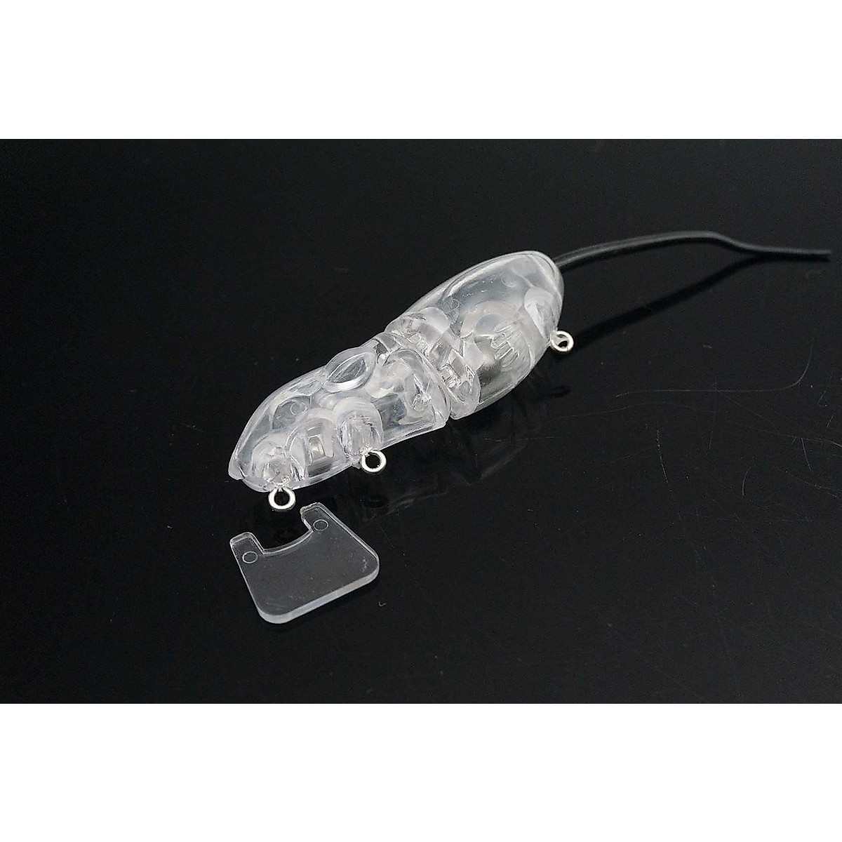 5PCS Unpainted topwater Minnow Fishing Lure 115mm 8.61g Crankbait Artificial Hard Bait Carp Pike Bass Wobblers Deep Diving Fishing jerkbait 8373 Free Eye