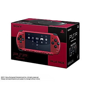 PSP "Playstation Portable" Value Pack Red / Black (Pspj-30026) (Japan Import)