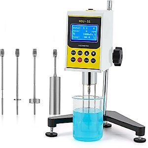 CGOLDENWALL NDJ-5S Rotary Visometer Digital Rotational Viscosity Meter Lab Viscometers 110-240V 10-100,000mPa.s Accuracy:±3.0% (Old or New Panel)
