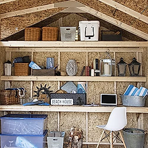 Handy Home Products Windemere 10x12 Do-it-Yourself Wooden Storage Shed with Floor