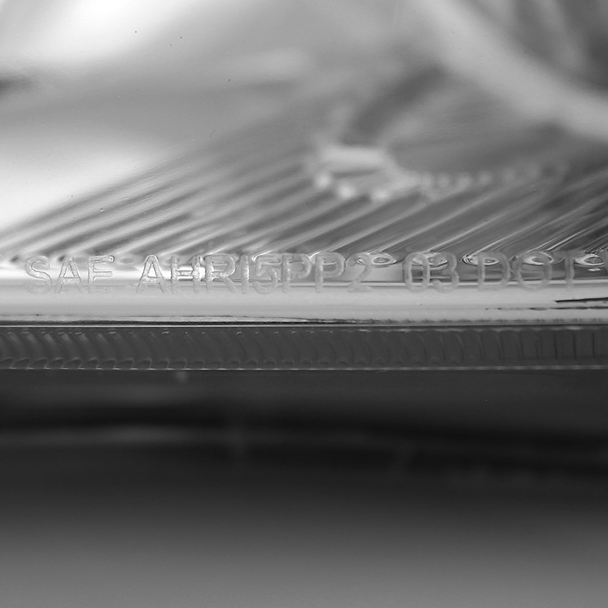 AKKON - For 2007-11 Honda CR-V Driver + Passdenger Sides Headlight Assembly Chrome Houing Clear Lens Full Set