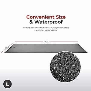 Sunny Health & Fitness Sunny Health & Fitness NO. 074-L Treadmill Mat, Large'