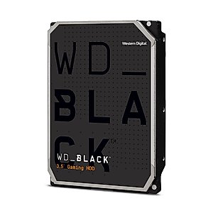 WD Black 6TB Performance Desktop Hard Disk Drive - 7200 RPM SATA 6 Gb/s 128MB Cache 3.5 Inch - WD6002FZWX