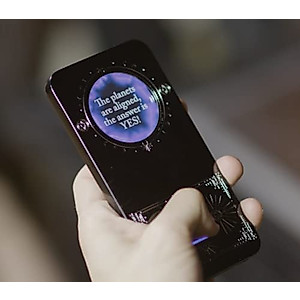 THE FORTUNE TELLER Mystical Light-Up Device into The Cosmos & Unknown, Speaking, Talking, 100+ Magical Predictions, LCD Display, Novelty Toy, All-New Magic 8 Ball Alternative, Limited Edition
