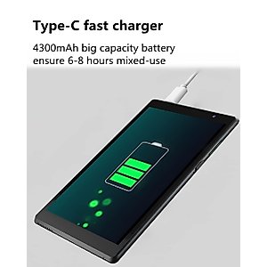 Tablet Android 11 Tablets, 8 inch Tablet 2GB RAM, 32GB ROM Support 512GB Expand Computer Tablet PC, Quad-Core Processor, IPS Touch Screen, 2+5MP Dual Camera, 4300mah Battery, Wifi Tableta (Black)