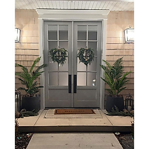 Aveyas 5ft Artificial Palm Tree for Home Decor, 5 Feet Faux Plant Fake Silk Tropical Kentia Areca Trees with Pot for Indoor Outdoor House Living Room Office Garden (5 ft Tall)