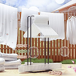 HAKDAY Portable Hanger Organizer Rack, 1PC Metal Hanger Stacker Black Hanger Caddy Hangers Storage for Closet Laundry Dry Cleaning Room